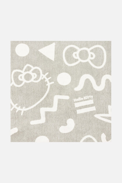 Hello Kitty Comic Natur Teppich: Verspieltes Muster in Hellblau ...